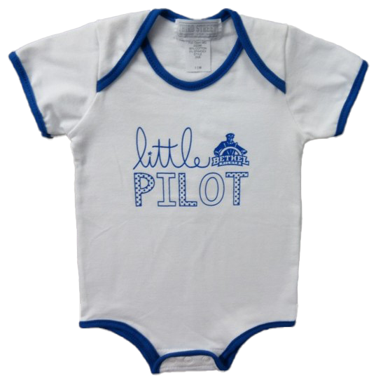 Little Pilot Onesie – Bethel University Campus Store
